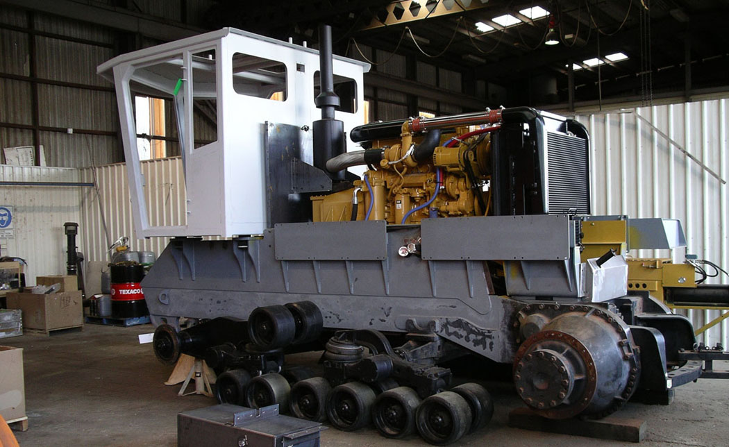 Grading vehicle prototype